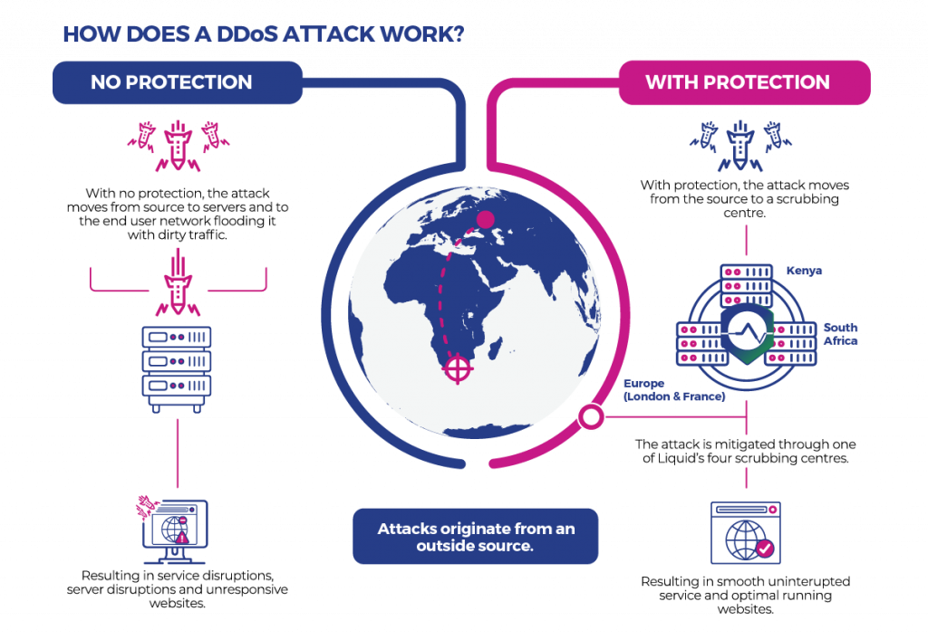 Services - DDOS Defend - Liquid Dataport